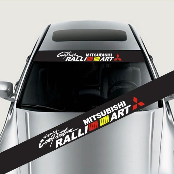 Sglink Mitsubishi Front Windshield Sticker V3 Lingyue Modified Car ...