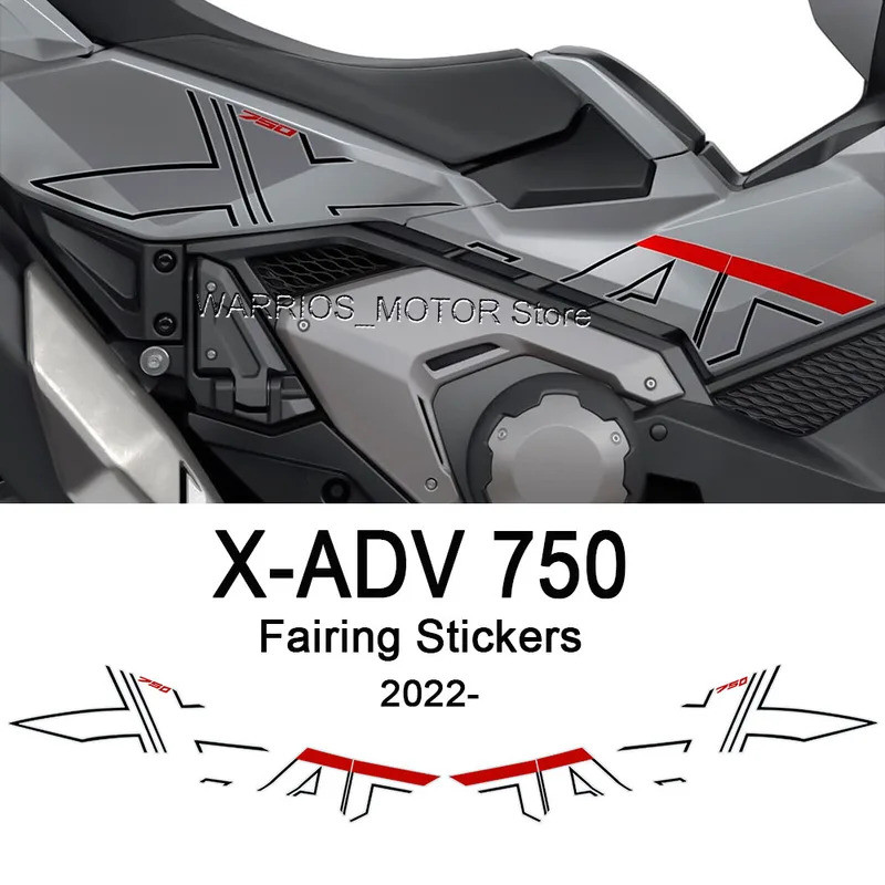 For Honda XADV 750 X-ADV 750 2022 2023 2024 X ADV 750 Sticker Body ...