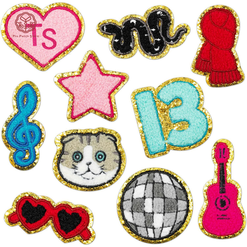 Pro Patch Store Taylor Fashion Periphery Series DIY Embroidery Patches ...