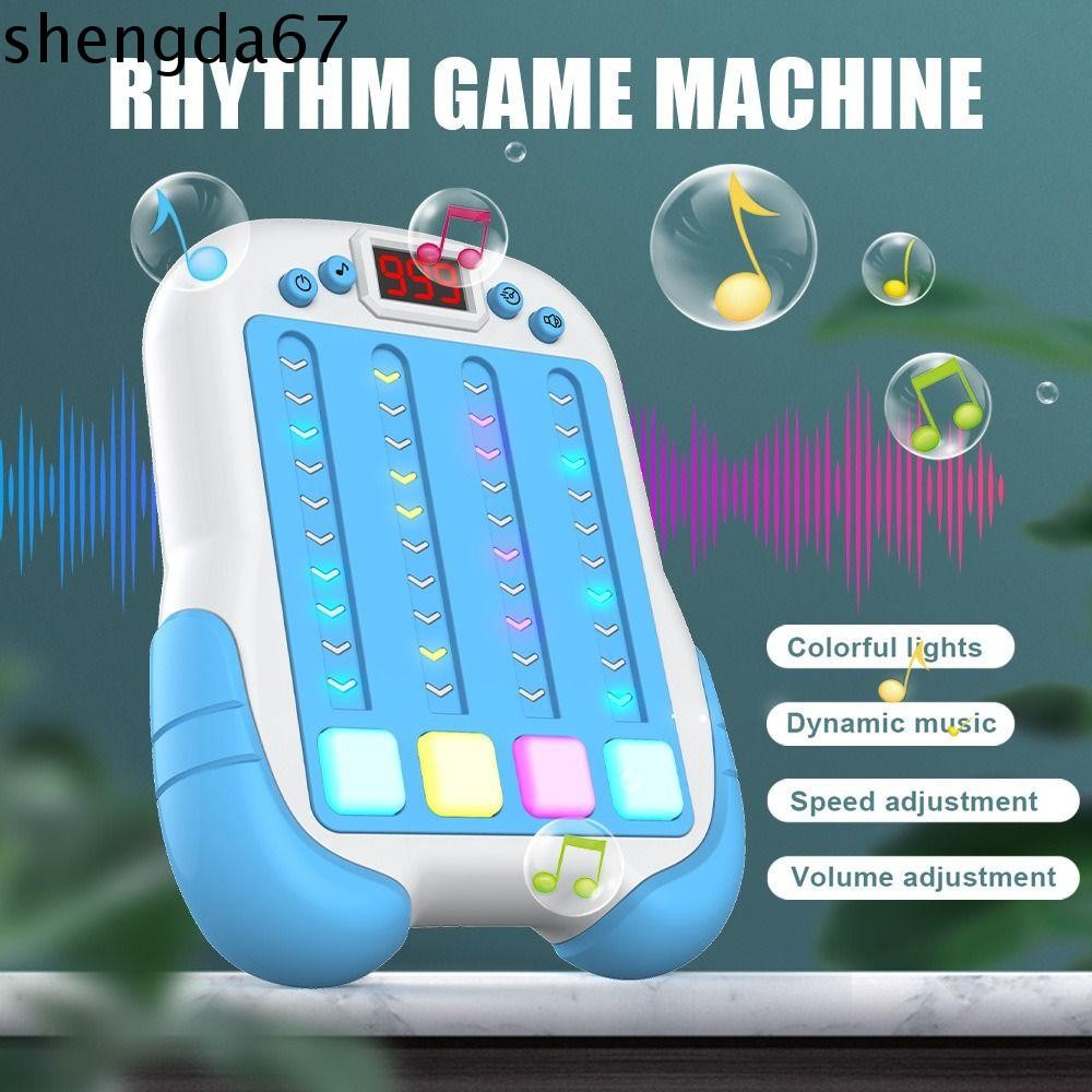 SHENGDA Musical Rhythm Game|Quick Push Light Up&Sound Plastic Musical ...