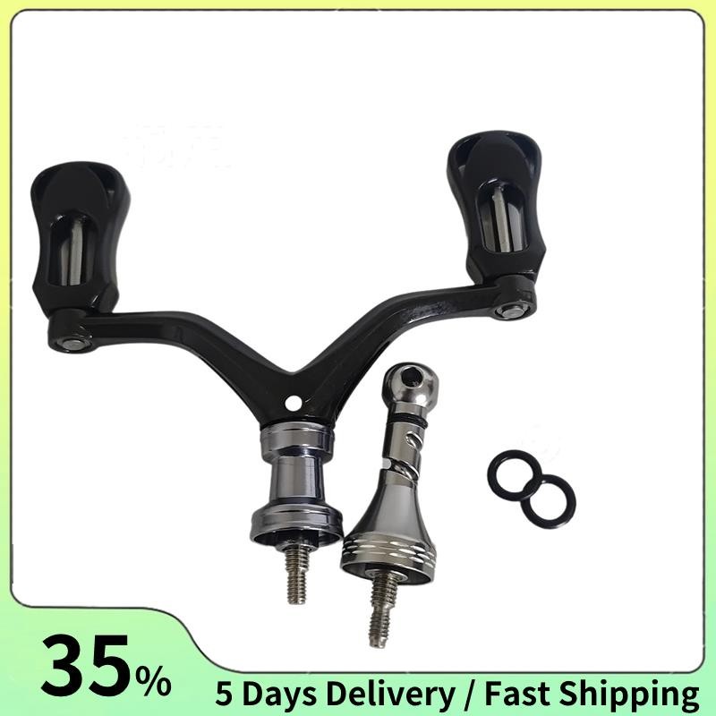 Dual-Grip Spinning Reel Handle Light Weight Handle Replacement Fishing ...