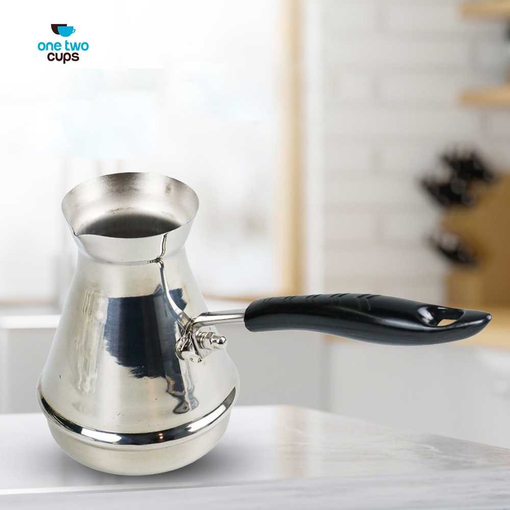 Turkish Coffee Pot Espresso Stainless Steel One Two Cups | Shopee Malaysia