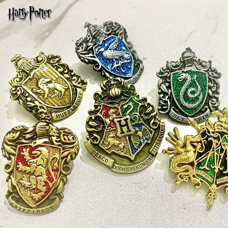 Harry Potter Brooch Badge Full Set Preppy Pin Peripheral Small ...
