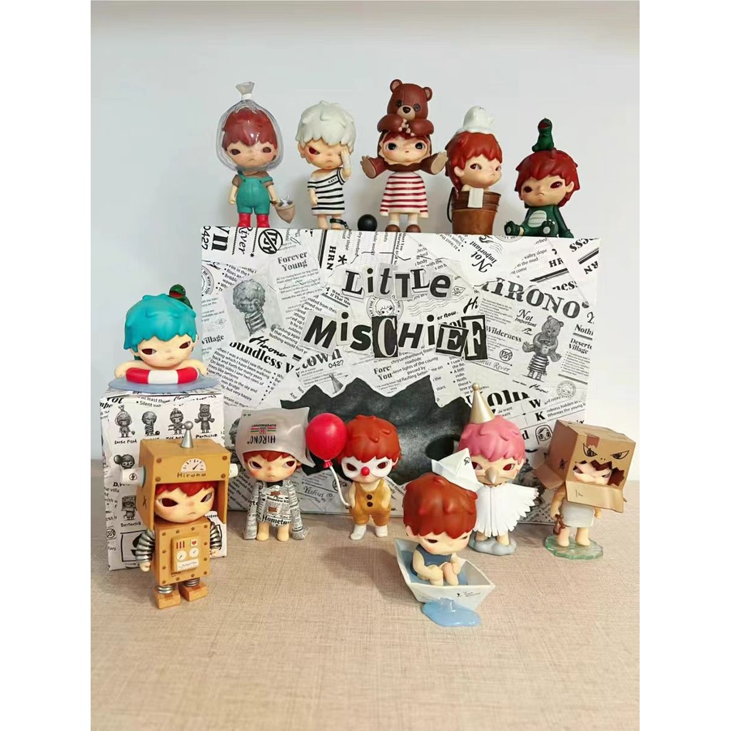 POPMART HIRONO Multiple Types Mystery Box Confirmed Version Trendy Play ...