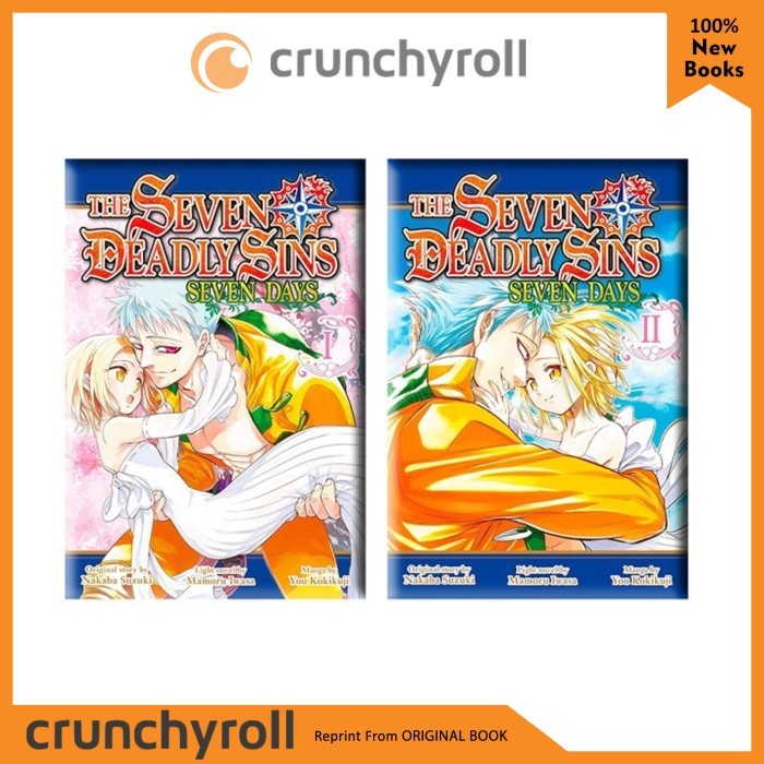 The Seven Deadly Sins: Seven Days 1 & 2 (Seven Deadly Sins: 7 Days) | Shopee Malaysia