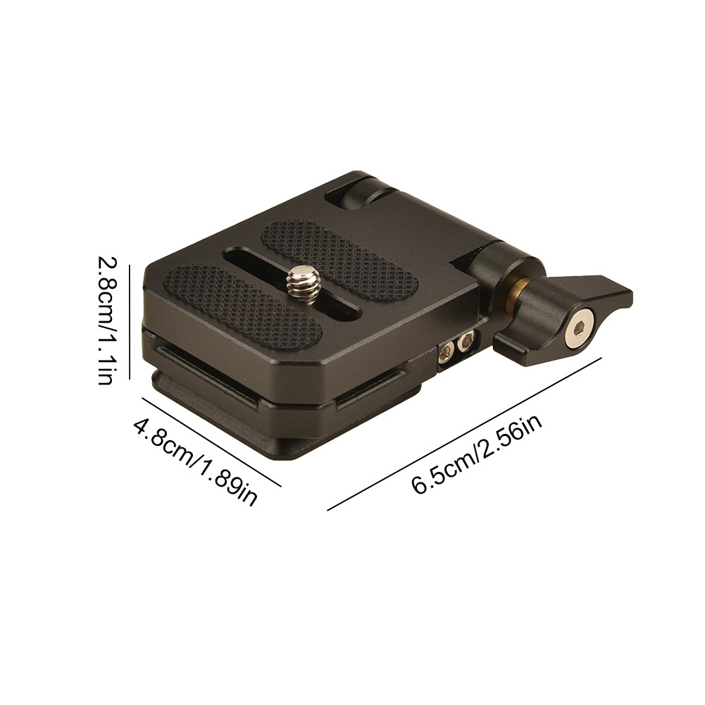 Camera L Bracket with Arca-Type Dovetail Folding Tripod Quick Release ...