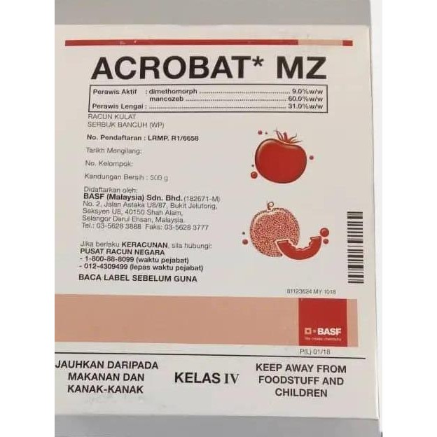 ACROBAT*MZ 500G KULAT PENCEGAHAN RAWAT | Shopee Malaysia