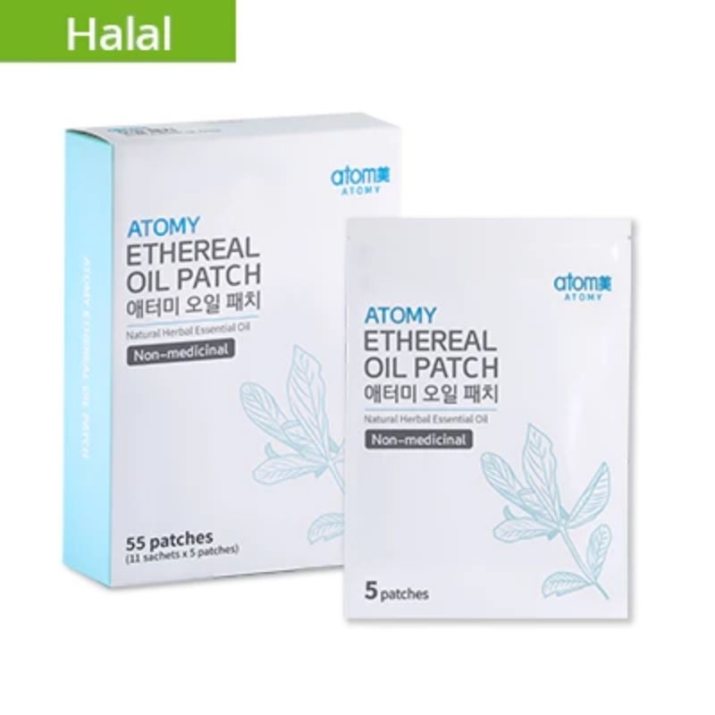 Ready Stock Atomy Ethereal Oil Patch (1 Box 11 Package * 5 Sheet)艾多美精油贴 ...