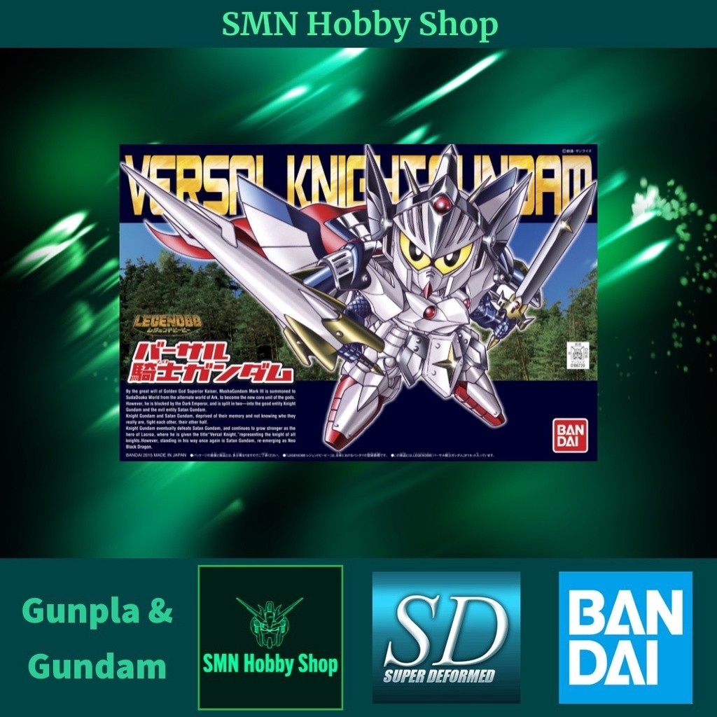 SD BB Super Deformed Versai Knight Gundam 399 Gunpla Gundam Toys ...