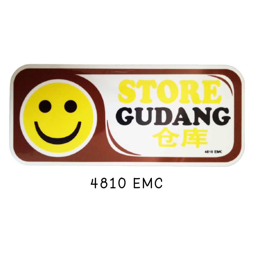 Sign Board 4810 EMC (STORE) | Shopee Malaysia