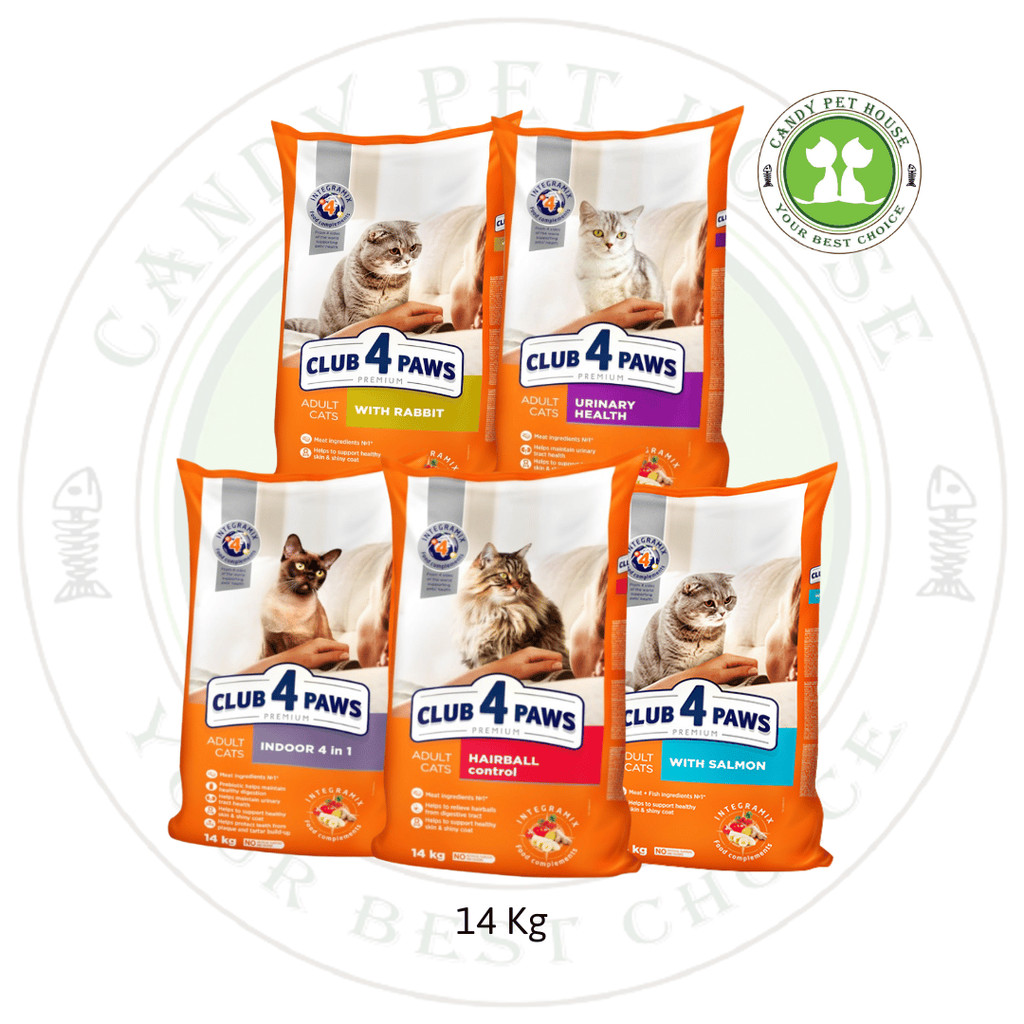 Club 4 Paws Adult Cat Food - 14Kg | Shopee Malaysia