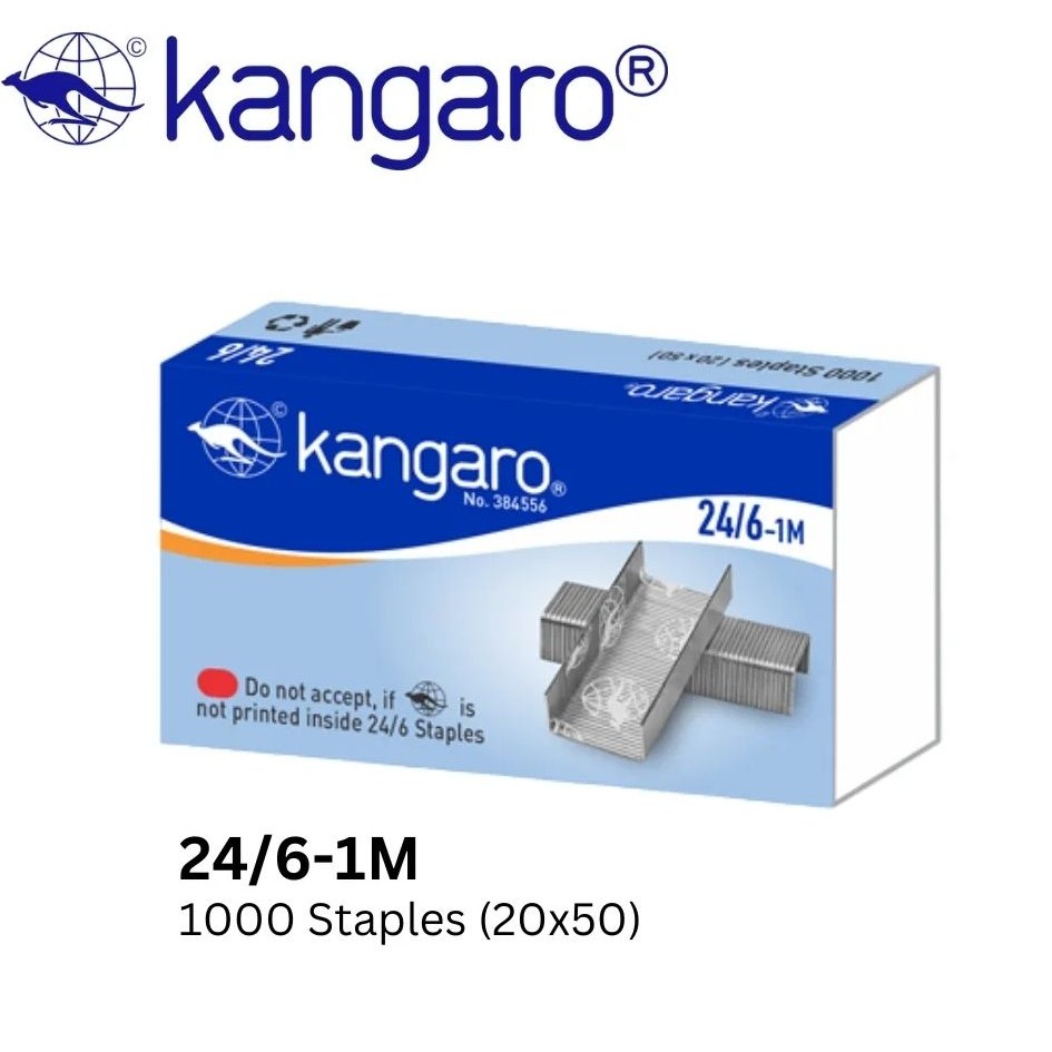 Kangaro Staples Bullet No3 24/6-1M No.3-1M (Dawai Kokot Stapler HD-50 ...