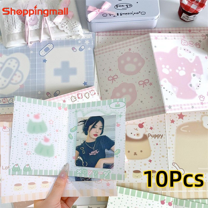10 Pcs/Pack Creative DIY K-Pop Idol Small Cards Protective Cardboards ...
