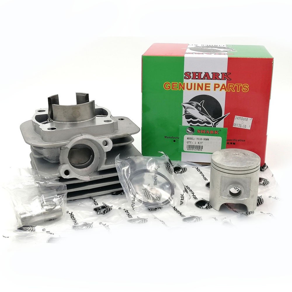 SHARK RACING BLOCK SET YAMAHA Y110 SS110 SS2 SS-TWO Y110SS 52MM 56MM ...