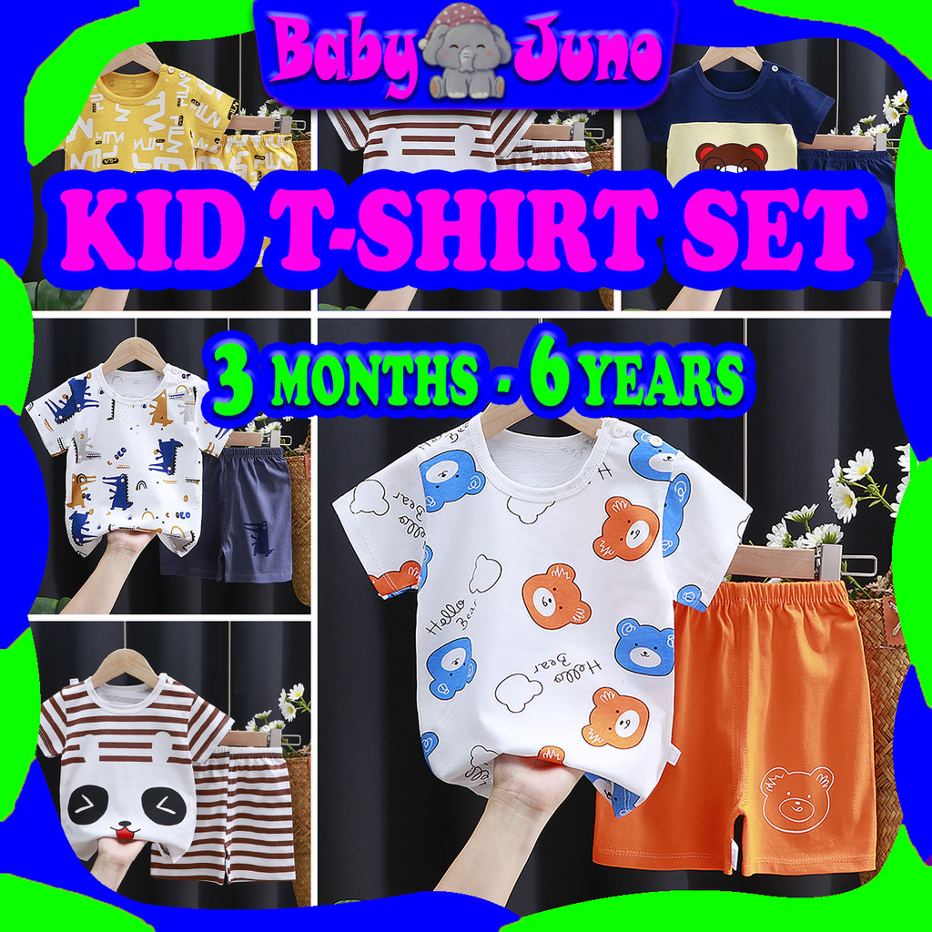 BABYJUNO Baju Budak Perempuan Lelaki Baju Baby Girl Boy Newborn Baju ...