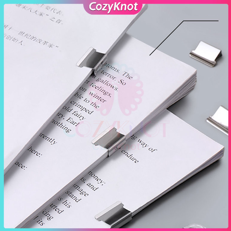 CKT Push Clip Binding Folder Needle Less Stapler Answer Sheet Paper ...