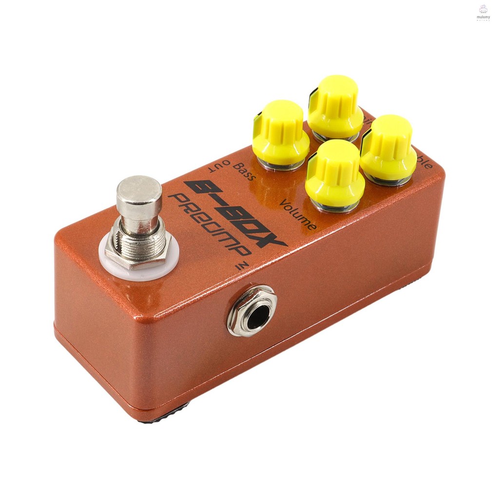 6.35mm Bypass B-box Pedal Pedal B-box Preamp Dc 9v Pedal Bypass 9v 6 ...