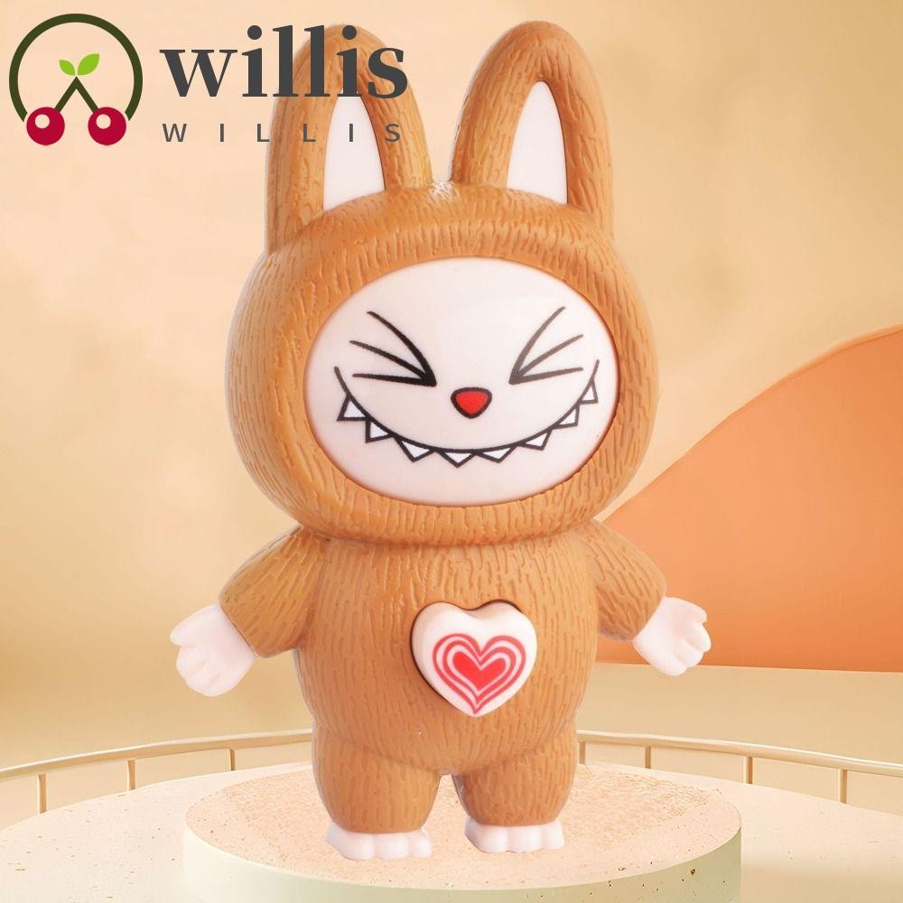 WILLIS Face Changing Toy, 3 Facial Interactive Labubu Face Changing ...