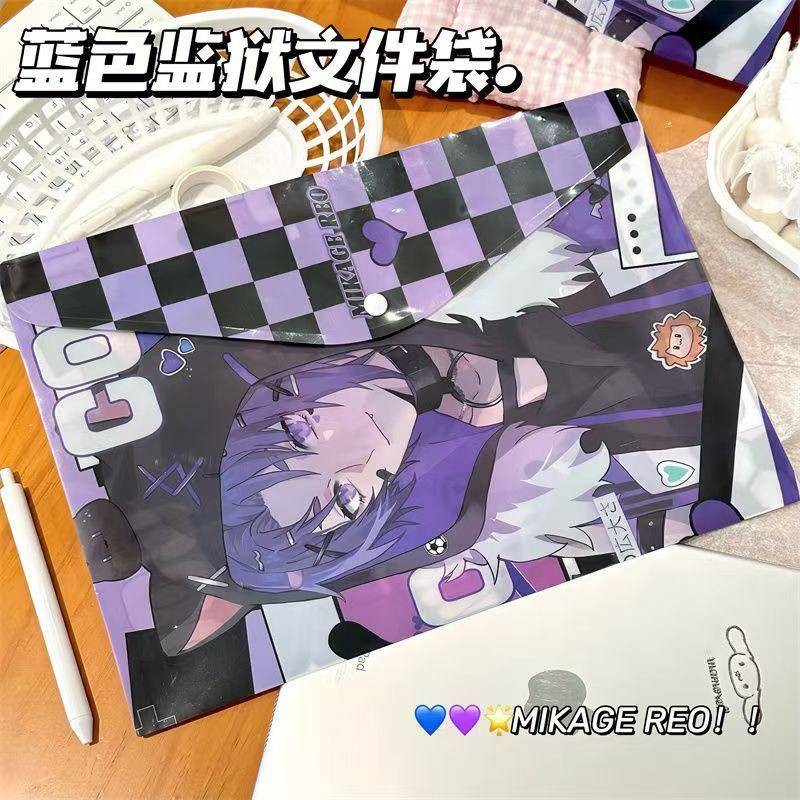 A4 Anime BLUE LOCK File Bag Folder Envelopes Nagi Seishiro Isagi Yoichi ...