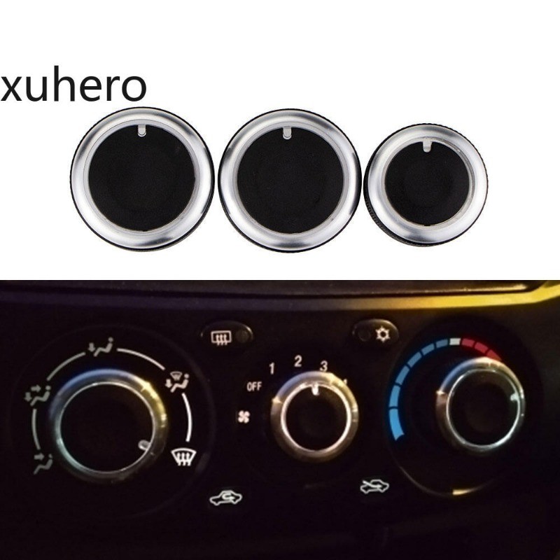 3pcs/set Car AC Knob Air Conditioning Knob Heat Control Switch Knobs ...