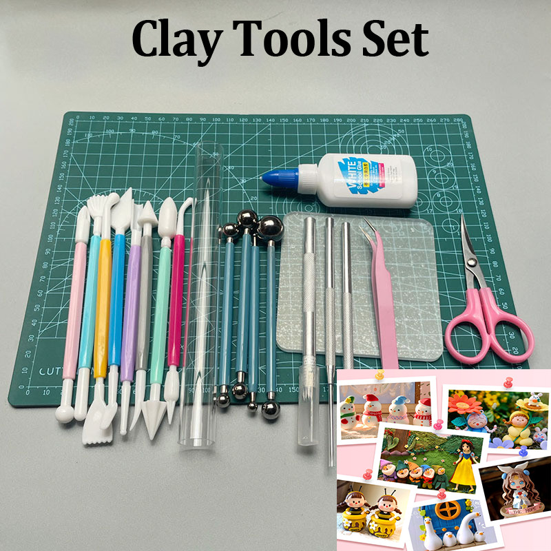 Clay Tools Set Sculpting Kit Clay Ceramic Polymer Shapers Wax Carving ...