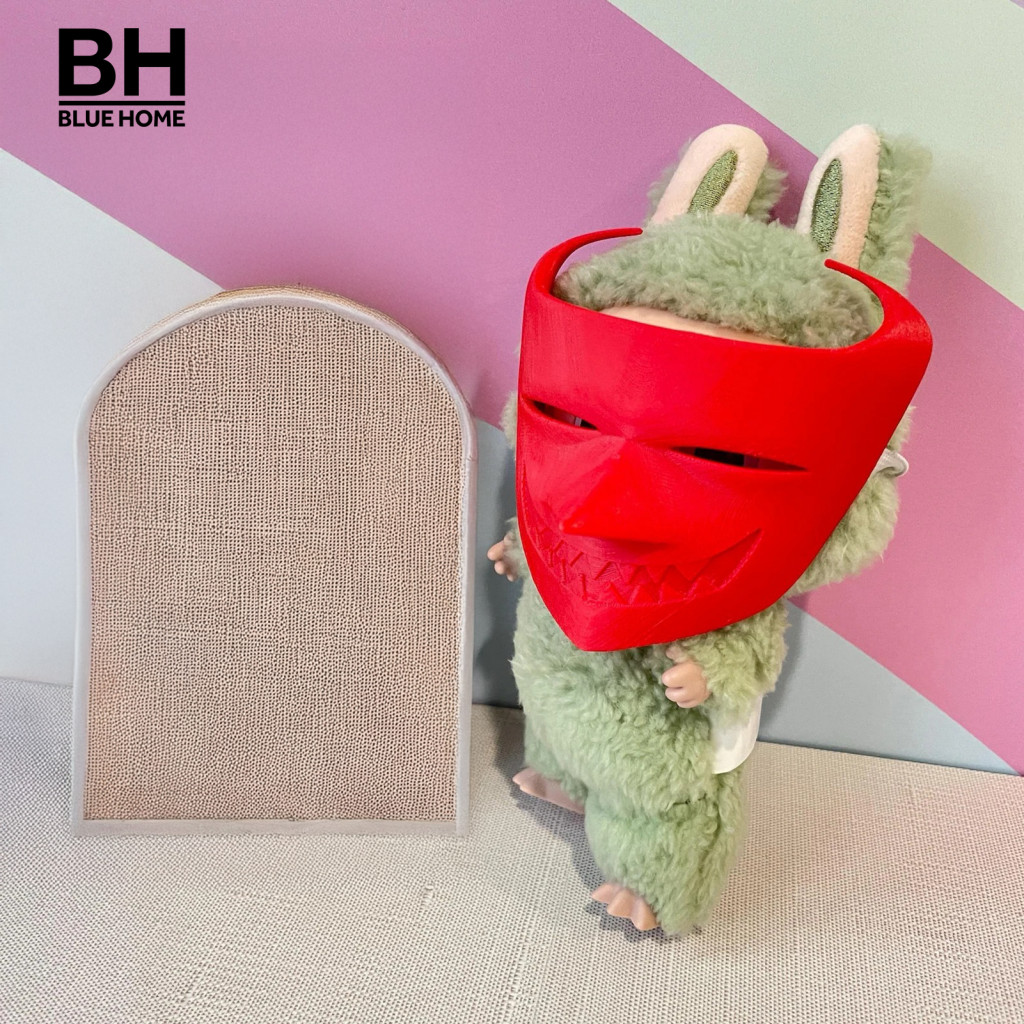 Realistic Face Guard Halloween Doll Costume 3d Printed Doll Face Guard ...