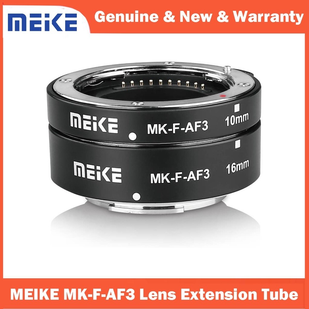 MEIKE MKFAF3 Auto Fucus Macro Extension Tube for Fujifilm Mirrorless Camera XT1 XT2 XPro1 XPro2 ...