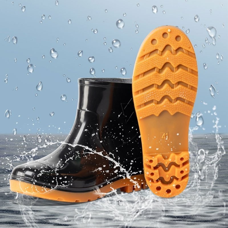 RAINBOOTS HAWK ALL RUBBER SIZE MENS - Heavy-Duty Rain Footwear | Shopee ...