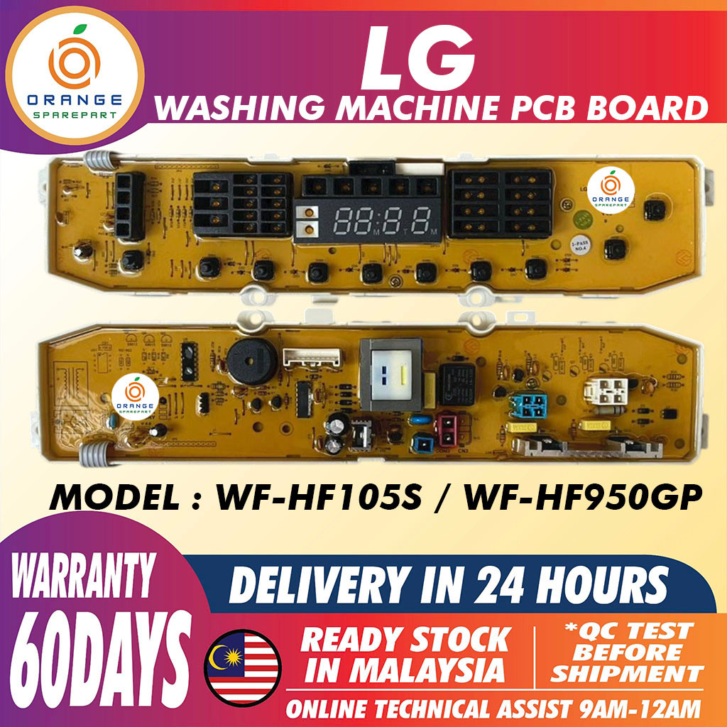 WF-HF105S / WF-HF950GP LG washing machine PCB board (CONTROL BOARD ...