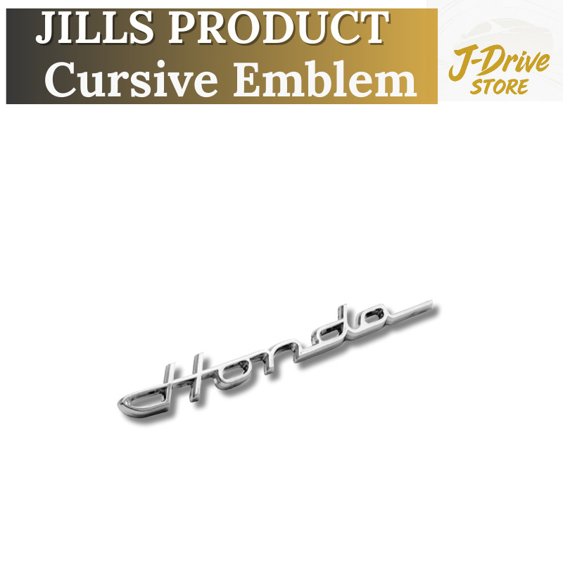 Honda Classic Plated Cursive Emblem 215x23mm for Monkey, Gorilla, Ape ...