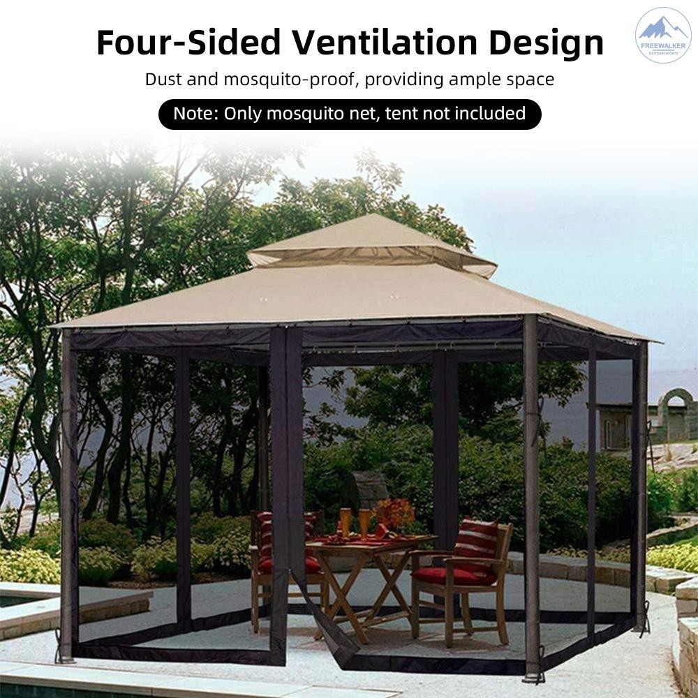[2024 NEW] Mosquito Netting for Patio Canopy Umbrella Screen Netting ...