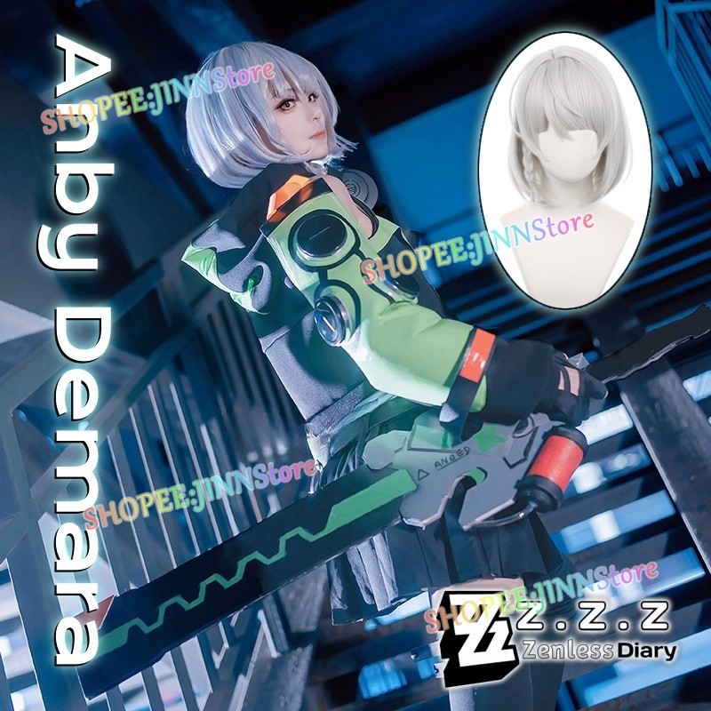 - JINN - IN STOCK ANBY DEMARA Green Outfits ZENLESS ZONE ZERO Cosplay ...
