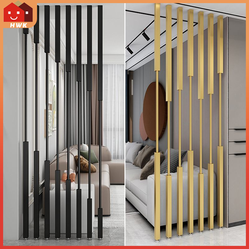 Perforation-free Iron Art Screen Partition Living Room Blocking ...
