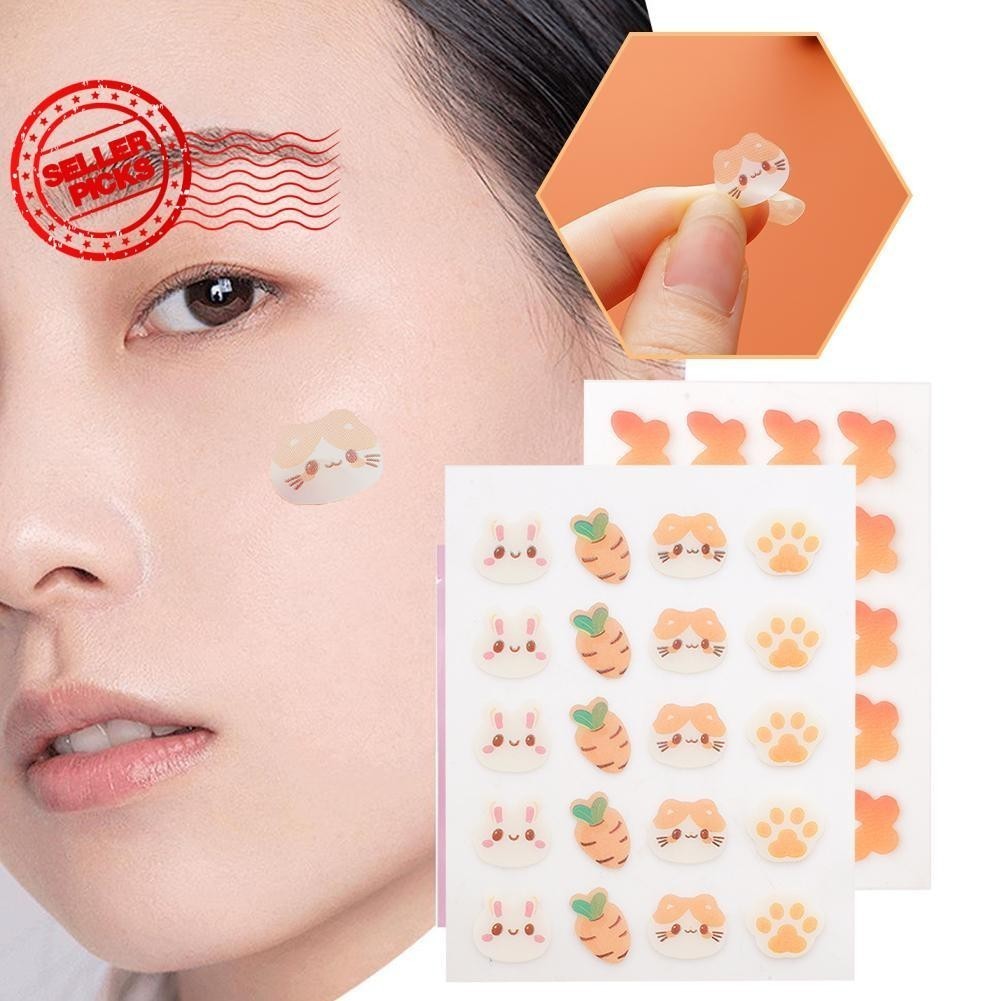 Cute Acne Patches Hydrocolloid Carrot Shaped Face Stickers N5o8 ...