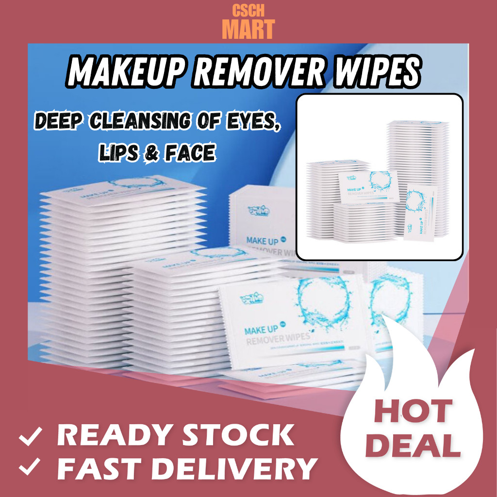 Deep Cleansing Of Eyes, Lips Face Cleansing Wet Tissue Remover Cosmetic ...