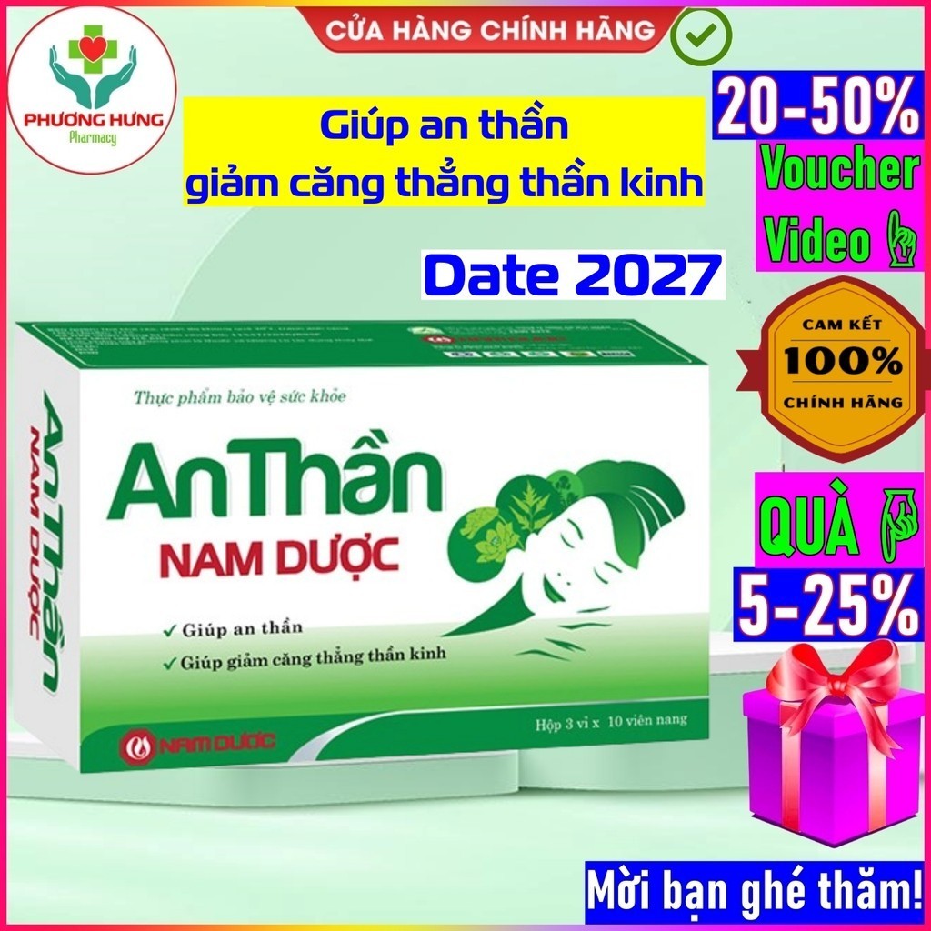 Sedative Nam Pharmaceutical Tablets Help Sedation, Relieve Nervous ...