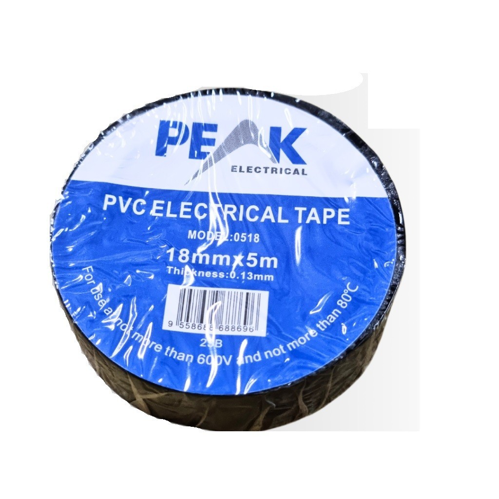 PEAK PVC Black Wire Cable Electrical Tape/ Insulating Electrical Tape ...