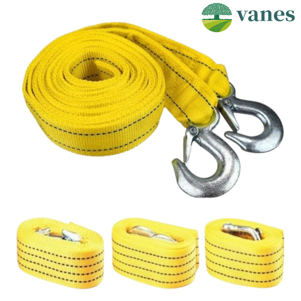 VANES Car Tow Cable, Heavy Duty High Strength Trailer Rope, Emergency ...