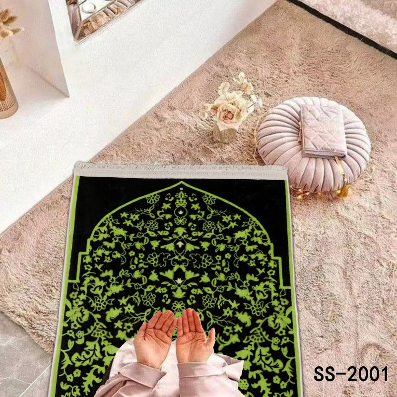 Sejadah Gebu Tebal Lembut murah Sejadah plain Prayer rag prayer mat ...