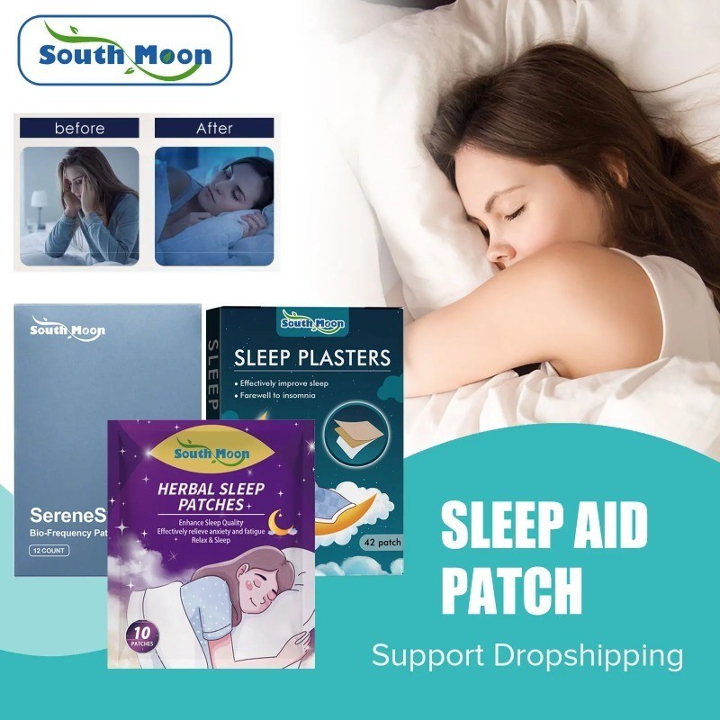 South Moon Insomnia Treatment Sticker Deep Asleep Hypnotic Relieve ...