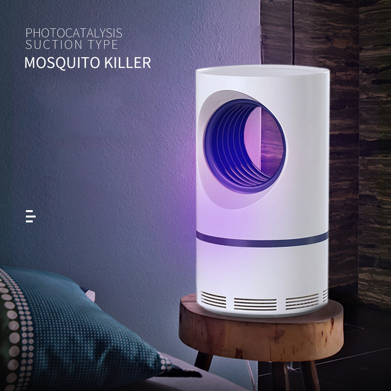 Safe Photocatalytic Mosquito Killer Lamp Zapper USB LED Light UV Insect ...