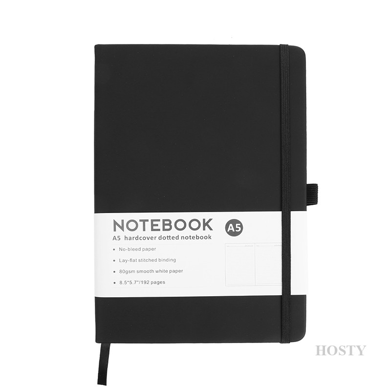 HOSTY Dotted Notebook A5 Bullet Journal Bujo Planner 96 Sheets 100 GSM ...