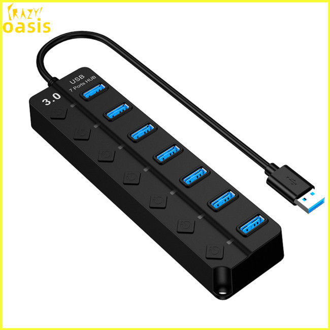 OAS Multiport Adapter 7 In 1 USB 3.0 Dongle With Cable Data Adapter ...