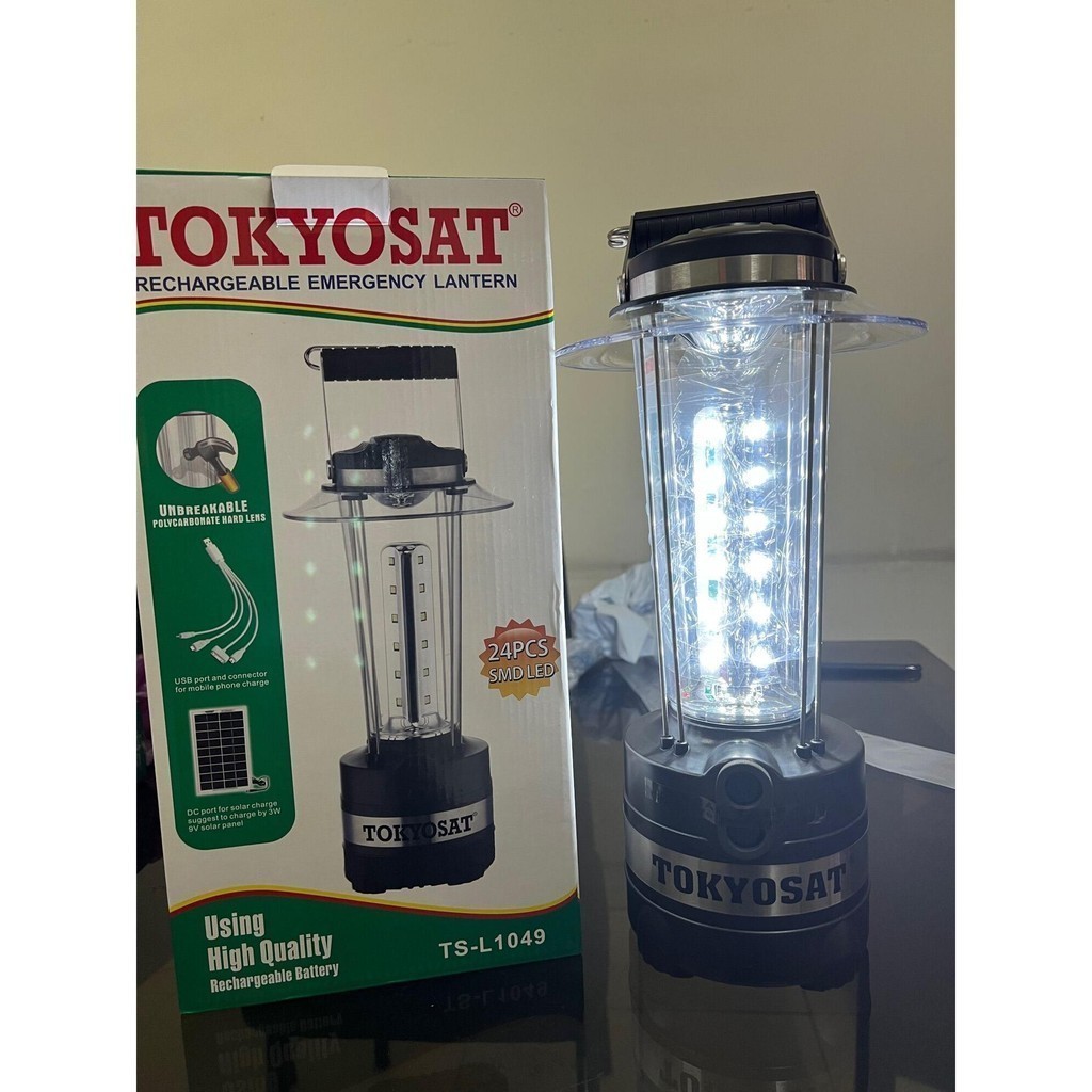 [3 years warranty] Tokyosat TS -L1049 Rechargeable emergency light made ...