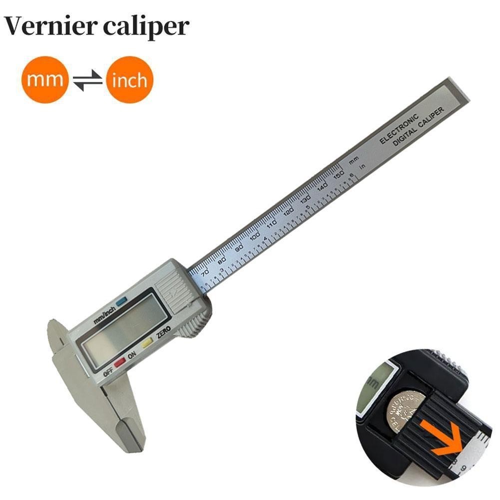 MAELOVE2 Digital Caliper 6 Inch Electronic Vernier Caliper Calliper ...