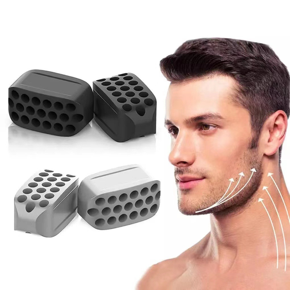 Double Chin Black Chin Trainer Jawline Exerciser for Training Jaws ...