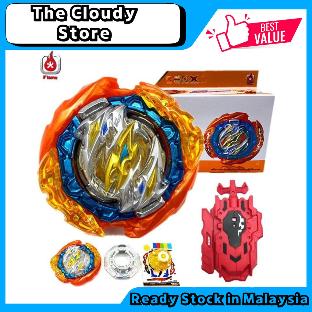 Ready Stock !!! Beyblade Single Beyblade Burst B-181 Cyclone Ragnaruk ...