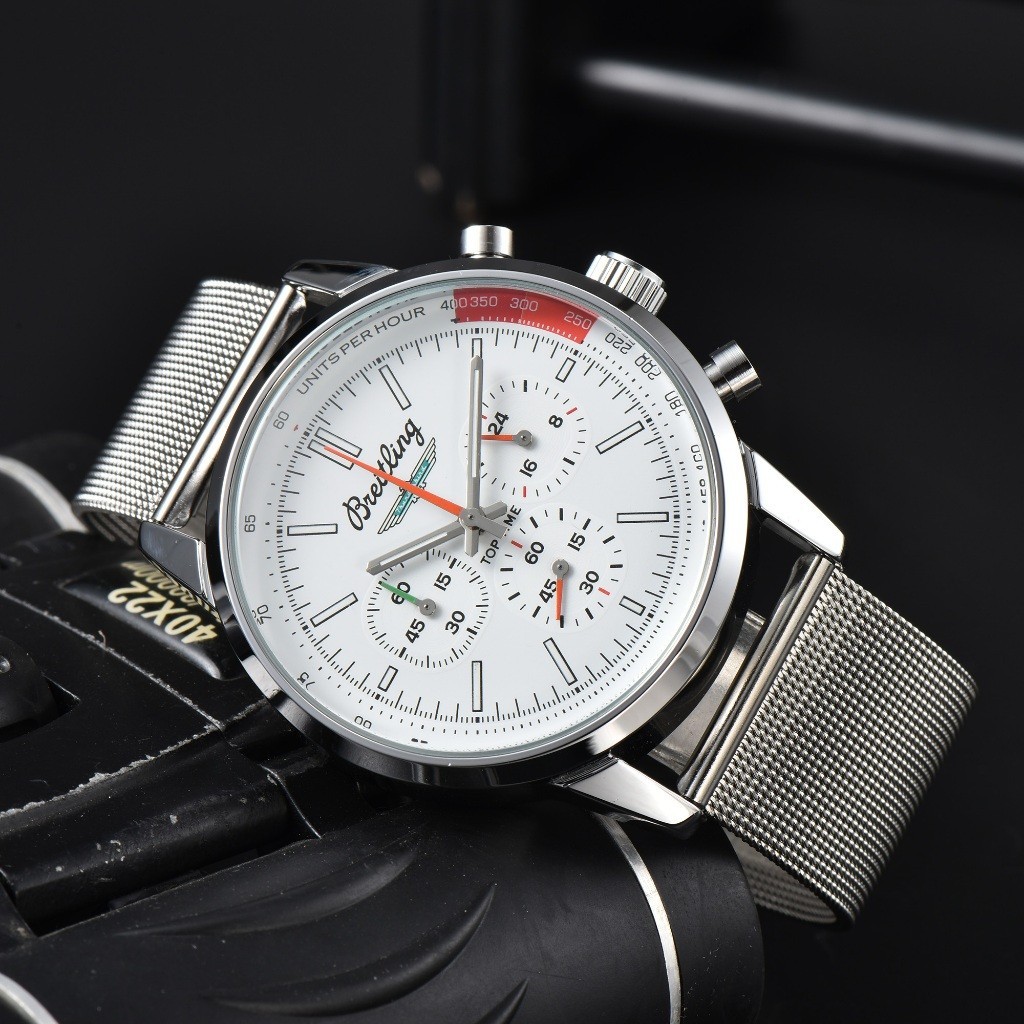 Centennial TOP TIME Series Wrist Watch Mechanical Movement Three-Eye ...