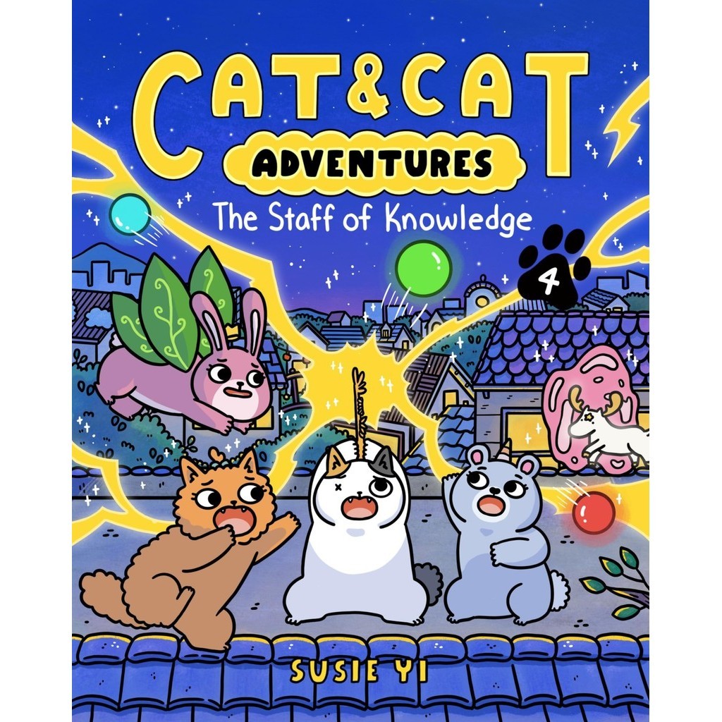Cat & Adventures: The Staff of Knowledge (Book 4) (graphic novel)/Susie ...