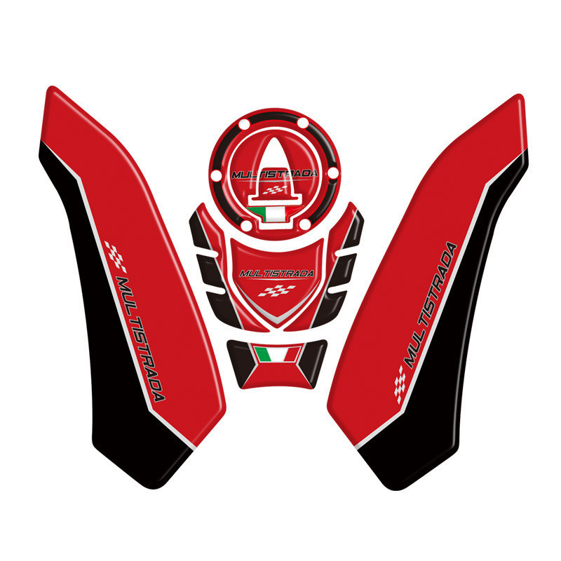 ★Zj★Suitable for Ducati MTS ENDURO1200/1260 Modified Fuel Tank ...